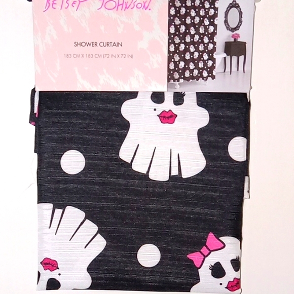 Betsey Johnson Shower Curtain